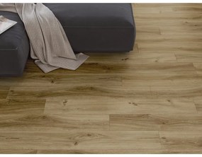Mexen Amsterdam, vinylová podlaha 1240x182 mm SPC 6,5 mm, IXPE 1,5 mm, 4stranná V-drážka, dub, F1042-1240-182-505-4V1-01