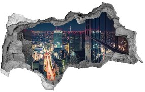 Wallmuralia Fototapeta díra na zeď 3D Tokio Japonsko 95x73 cm
