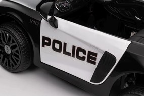 Ramiz Elektrické autíčko Audi R8 Policie na baterie + dálkové ovládání + EVA + pomalý start + MP3 LED