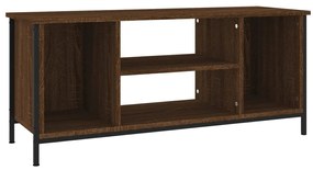 826289 vidaXL TV skříňka hnědý dub 102 x 35 x 45 cm kompozitní dřevo