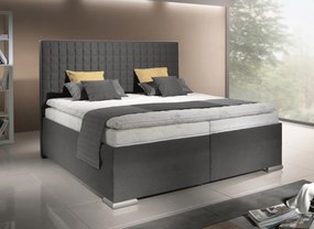 Americká boxspring postel RIALTO bez úložného prostoru, 200×200 cm Velikost postele: 200 × 200 cm