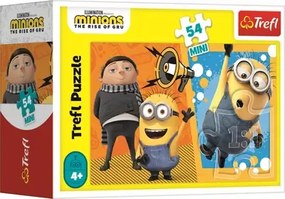 TREFL Puzzle Mimoni: Připraveni na vše / 54 dílků / 20 x 13 cm