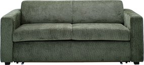 XXXLutz ROZKLÁDACÍ POHOVKA, textil, olivově zelená Carryhome - Rozkládací sedačky - 002991005203