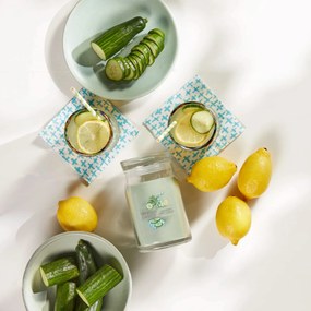 Yankee Candle – Signature svíčka Cucumber Mint Cooler (Okurková limonáda s mátou) Velikost: střední 368 g