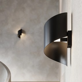 Sollux Lighting Nástěnné svítidlo TALASSA černé