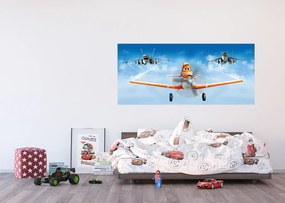 Dětská vliesová fototapeta na zed' Letadla, Disney | 202 x 90 cm | DFTDNH 5345