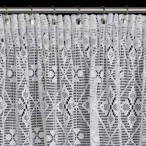 ZÁVĚS NA PÁSCE NELA 140X270 CM KRÉMOVÁ