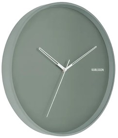 Nástěnné hodiny Hue metal zelené KARLSSON