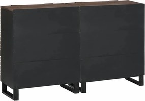 Sestava komody 2 ks Vlašský ořech 120 x 33 x 75 cm 3310052