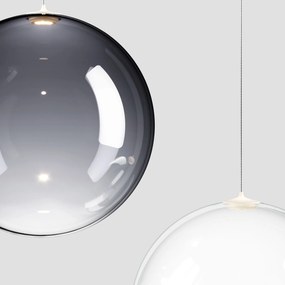 Lodes 17115 0027 Random Solo 28, závěs z čirého foukaného skla, 1x3W LED 2700K, prům.28cm