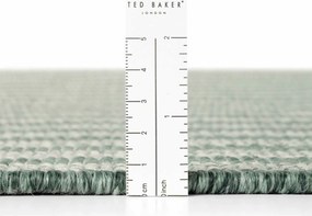 Ted Baker, Kusový koberec Ted Baker Haringey 106396 Green White, 200x300, zelená, chodba / předsíň