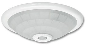 Ecolite WHST78-BI - Stropní svítidlo s PIR senzorem VERA 2xE27/60W/230V