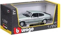 Bburago 1:24 Plus Ford Capri 1982 light green