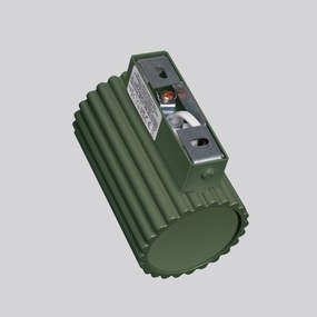 Sollux Lighting Nástěnné svítidlo KARBON 10 olivově zelené