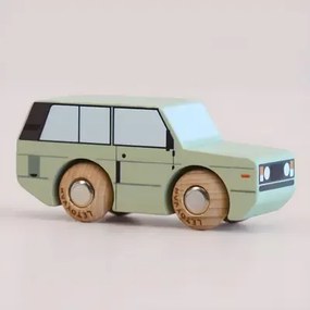 LE TOY VAN Dřevěné autíčko Rory zelená / od 2 let / FSC