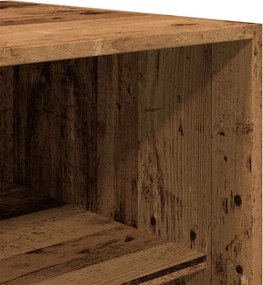 Šatní skříň old wood 50 x 50 x 200 cm kompozitní dřevo 3307790