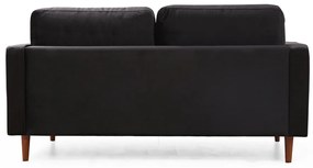 Designová sedačka Jarmaine 175 cm černá