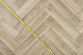 Beaulieu International Group, PVC podlaha - lino Master X 2969, na míru, šíře 2m, hnědá, pvc, chodba / předsíň