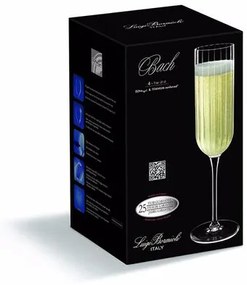 Luigi Bormioli BACH Champagne sklenice na sekt 210 ml, 4 ks