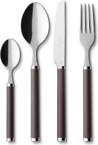 Villeroy&Boch Play! chocolate brown příborová sada 30 ks 270 x 120 x 95 mm