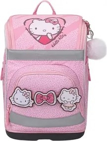BAAGL Školní aktovka Zippy Plus Hello Kitty Sweet Leopard / GRS / 21 l