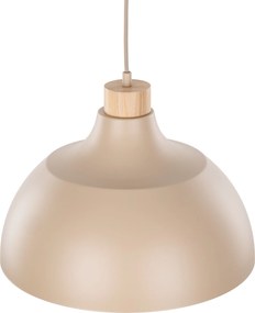 TK Lighting Pískový závěsný lustr Cap pro žárovku E27 TK10656