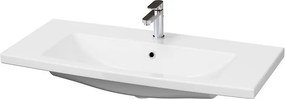 Cersanit Lara Como - sada závěsné skříňky a umyvadla 100cm, bílá, S801-191-DSM