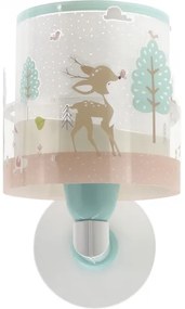 Dalber 61279 - Dětské nástěnné svítidlo LOVING DEER 1xE27/60W/230V