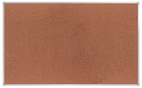 Korková nástěnka boardOK v hliníkovém rámu, 2000 x 1200 mm, červený rám