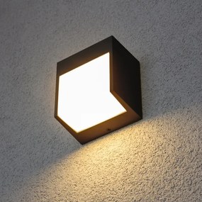 Brilagi - LED Venkovní nástěnné svítidlo TERNI LED/12W/230V antracit IP44