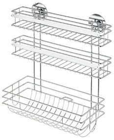 Samodržící držák na kuchyňské utěrky a folie Wenko Turbo-Loc, až 40 kg