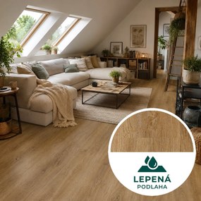 Egibi, Vinylová podlaha lepená Canadian Design Victoria DRY BACK, 914,4 x 152,4 mm