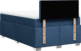 Box spring postel s matrací černá 120x190 cm textil 3285847