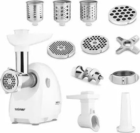Zelmer ZMM4048B bílá / Mlýnek na maso / 1900 W / 2.5kg/min