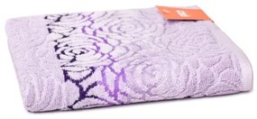 Bavlněný ručník Rosso 50x90 cm fialový