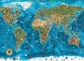 EDUCA Puzzle Zázraky světa / 12000 dílků / od 14 let