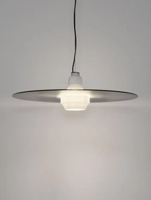Matně černé ocelové závěsné svítidlo ø 60 cm Lora – Nova Luce