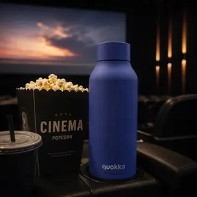 Quokka Solid tmavě modrá / Termoláhev / 510 ml / nerezová ocel / dvoup