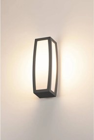 LA 230045 Venkovní svítidlo MERIDIAN BOX nástěnná antracit  230V E27 20W I - BIG WHITE (SLV)
