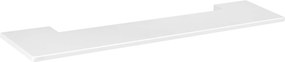Sapho Abeline - Polička, délka 76 cm, matná bílá AE760-0101