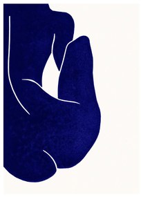 Paper Collective designové moderní obrazy Linocut II (100 x 140 cm)