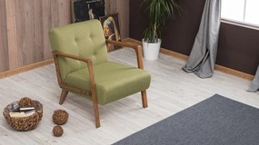 Atelier del Sofa Křeslo Kemer - Green, Zelená