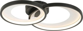 XXXLutz STROPNÍ LED SVÍTIDLO, 55/35/8,5 cm Novel - Online Only svítidla - 008227153201