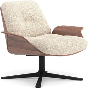 Prostoria designová křesla Rei Easy Armchair Swivel Base Low Back