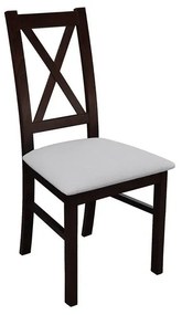 Židle JK22, Barva dřeva: bílá, Potah: ekokůže Soft 011