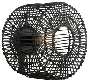 Zambelis 20240 nástěnné svítidlo rattan, 1xE27, ø30cm