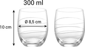TESCOMA Sklenice UNO VINO Vista 300 ml, 2 ks
