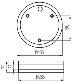 Svítidlo Kanlux JURBA DL-218O 2x18W E27 matný chrom 08980