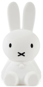 Mr Maria Dětská králičí LED lampa Miffy First Light, bílá barva, plast
