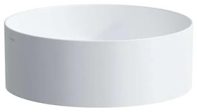 Laufen Living - Umyvadlová mísa, průměr 38 cm, s LCC, bílá H8114354001121